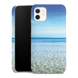 DeinDesign iPhone 12 mini Handy Premium Case Smartphone Handyh&uuml;lle Schutzh&uuml;lle matt Urlaub Sky Ocean Premium Case