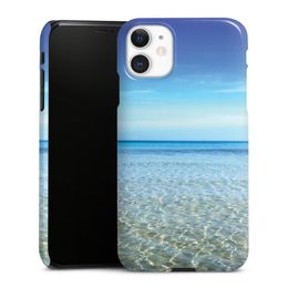 DeinDesign iPhone 11 Handy Premium Case Smartphone Handyh&uuml;lle Schutzh&uuml;lle gl&auml;nzend Sky Ocean Urlaub Premium Case