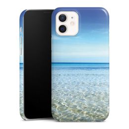 DeinDesign iPhone 12 Handy Premium Case Smartphone Handyh&uuml;lle Schutzh&uuml;lle gl&auml;nzend Urlaub Sky Ocean Premium Case