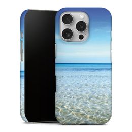 DeinDesign iPhone 16 Pro Handy Premium Case Smartphone Handyh&uuml;lle Schutzh&uuml;lle matt Urlaub Sky Ocean Premium Case
