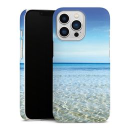 DeinDesign iPhone 13 Pro Handy Premium Case Smartphone Handyh&uuml;lle Schutzh&uuml;lle matt Urlaub Sky Ocean Premium Case