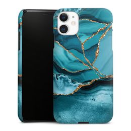 DeinDesign iPhone 11 Handy Premium Case Smartphone Handyh&uuml;lle Schutzh&uuml;lle matt Glitzer Marble Gemstone Premium Case