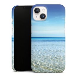 DeinDesign iPhone 14 Handy Premium Case Smartphone Handyh&uuml;lle Schutzh&uuml;lle matt Urlaub Sky Ocean Premium Case