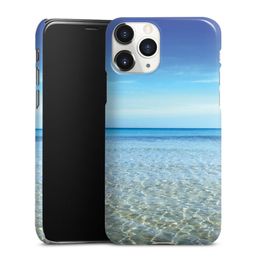 DeinDesign iPhone 11 Pro Handy Premium Case Smartphone Handyh&uuml;lle Schutzh&uuml;lle gl&auml;nzend Sky Ocean Urlaub Premium Case