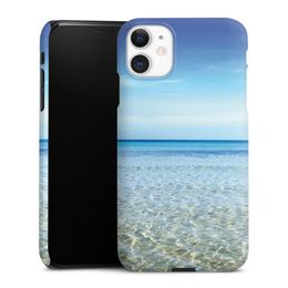 DeinDesign iPhone 11 Handy Premium Case Smartphone Handyh&uuml;lle Schutzh&uuml;lle matt Sky Ocean Urlaub Premium Case