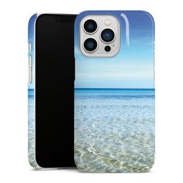DeinDesign iPhone 13 Pro Handy Premium Case Smartphone Handyh&uuml;lle Schutzh&uuml;lle gl&auml;nzend Urlaub Sky Ocean Premium Case