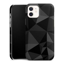 DeinDesign iPhone 12 Handy Premium Case Smartphone Handyh&uuml;lle Schutzh&uuml;lle matt Abstract Muster Geometric Premium Case
