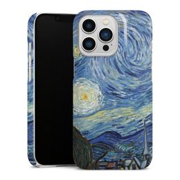 DeinDesign iPhone 13 Pro Handy Premium Case Smartphone Handyh&uuml;lle Schutzh&uuml;lle gl&auml;nzend The Starry Night Kunst Premium Case