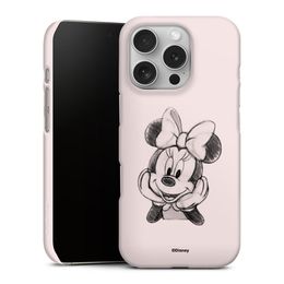 DeinDesign iPhone 16 Pro Handy Premium Case Smartphone Handyh&uuml;lle Schutzh&uuml;lle matt Official Licensed Product Disney Minnie Mouse Premium Case