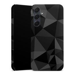 DeinDesign Galaxy A55 5G Handy Premium Case Smartphone Handyh&uuml;lle Schutzh&uuml;lle matt Abstract Muster Geometric Premium Case