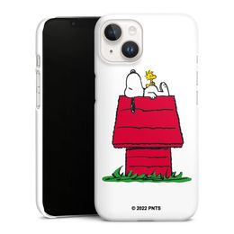 DeinDesign iPhone 14 Handy Premium Case Smartphone Handyh&uuml;lle Schutzh&uuml;lle matt Snoopy Peanuts Official Licensed Product Premium Case