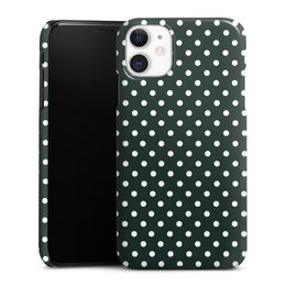 DeinDesign iPhone 11 Handy Premium Case Smartphone Handyh&uuml;lle Schutzh&uuml;lle gl&auml;nzend Points Retro Polka Dots Premium Case