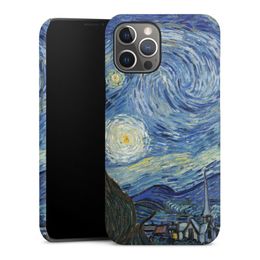 DeinDesign iPhone 12 Pro Max Handy Premium Case Smartphone Handyh&uuml;lle Schutzh&uuml;lle matt The Starry Night Kunst Premium Case