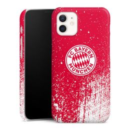 DeinDesign iPhone 12 mini Handy Premium Case Smartphone Handyh&uuml;lle Schutzh&uuml;lle gl&auml;nzend Fcb Official Licensed Product Fc Bayern M&uuml;nchen Premium Case