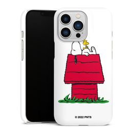 DeinDesign iPhone 13 Pro Handy Premium Case Smartphone Handyh&uuml;lle Schutzh&uuml;lle gl&auml;nzend Snoopy Peanuts Official Licensed Product Premium Case