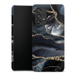 DeinDesign Galaxy A53 5G Handy Premium Case Smartphone Handyh&uuml;lle Schutzh&uuml;lle gl&auml;nzend Trends Glitzer Marble Premium Case
