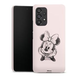 DeinDesign Galaxy A53 5G Handy Premium Case Smartphone Handyh&uuml;lle Schutzh&uuml;lle matt Minnie Mouse Disney Official Licensed Product Premium Case