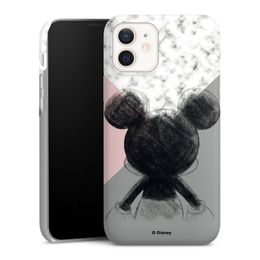 DeinDesign iPhone 12 Handy Premium Case Smartphone Handyh&uuml;lle Schutzh&uuml;lle matt Marble Disney Mickey Mouse Premium Case