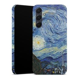 DeinDesign Galaxy A55 5G Handy Premium Case Smartphone Handyh&uuml;lle Schutzh&uuml;lle matt The Starry Night Kunst Premium Case