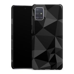 DeinDesign Galaxy A51 Handy Premium Case Smartphone Handyh&uuml;lle Schutzh&uuml;lle gl&auml;nzend Abstract Muster Geometric Premium Case