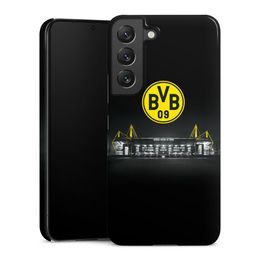 DeinDesign Galaxy S22 Handy Premium Case Smartphone Handyh&uuml;lle Schutzh&uuml;lle gl&auml;nzend Borussia Dortmund Stadium Bvb Premium Case