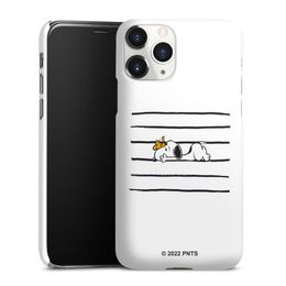 DeinDesign iPhone 11 Pro Handy Premium Case Smartphone Handyh&uuml;lle Schutzh&uuml;lle gl&auml;nzend Snoopy Dog Peanuts Premium Case