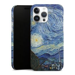 DeinDesign iPhone 14 Pro Max Handy Premium Case Smartphone Handyh&uuml;lle Schutzh&uuml;lle matt The Starry Night Kunst Premium Case