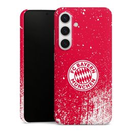 DeinDesign Galaxy S24 Handy Premium Case Smartphone Handyh&uuml;lle Schutzh&uuml;lle matt Fcb Fc Bayern M&uuml;nchen Official Licensed Product Premium Case