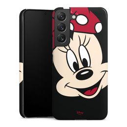 DeinDesign Galaxy S22 Handy Premium Case Smartphone Handyh&uuml;lle Schutzh&uuml;lle gl&auml;nzend Disney Minnie Mouse Official Licensed Product Premium Case