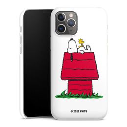 DeinDesign iPhone 12 Pro Handy Premium Case Smartphone Handyh&uuml;lle Schutzh&uuml;lle gl&auml;nzend Snoopy Peanuts Official Licensed Product Premium Case