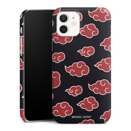 DeinDesign iPhone 12 Handy Premium Case Smartphone Handyh&uuml;lle Schutzh&uuml;lle gl&auml;nzend Naruto Shippuden Akatsuki Official Licensed Product Premium Case