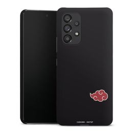 DeinDesign Galaxy A53 5G Handy Premium Case Smartphone Handyh&uuml;lle Schutzh&uuml;lle matt Akatsuki Official Licensed Product Naruto Shippuden Premium Case
