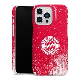DeinDesign iPhone 13 Pro Handy Premium Case Smartphone Handyh&uuml;lle Schutzh&uuml;lle gl&auml;nzend Fcb Fc Bayern M&uuml;nchen Official Licensed Product Premium Case