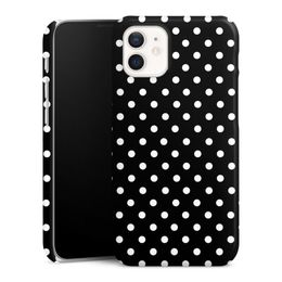 DeinDesign iPhone 12 mini Handy Premium Case Smartphone Handyh&uuml;lle Schutzh&uuml;lle gl&auml;nzend Retro Points Polka Dots Premium Case