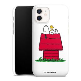 DeinDesign iPhone 12 Handy Premium Case Smartphone Handyh&uuml;lle Schutzh&uuml;lle matt Snoopy Peanuts Official Licensed Product Premium Case