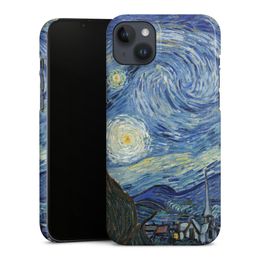 DeinDesign iPhone 14 Plus Handy Premium Case Smartphone Handyh&uuml;lle Schutzh&uuml;lle gl&auml;nzend The Starry Night Kunst Premium Case