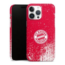 DeinDesign iPhone 14 Pro Max Handy Premium Case Smartphone Handyh&uuml;lle Schutzh&uuml;lle matt Fcb Fc Bayern M&uuml;nchen Official Licensed Product Premium Case