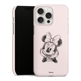 DeinDesign iPhone 15 Pro Max Handy Premium Case Smartphone Handyh&uuml;lle Schutzh&uuml;lle gl&auml;nzend Official Licensed Product Disney Minnie Mouse Premium Case