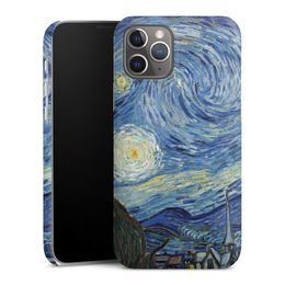 DeinDesign iPhone 12 Pro Handy Premium Case Smartphone Handyh&uuml;lle Schutzh&uuml;lle matt The Starry Night Kunst Premium Case
