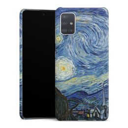 DeinDesign Galaxy A51 Handy Premium Case Smartphone Handyh&uuml;lle Schutzh&uuml;lle gl&auml;nzend The Starry Night Kunst Premium Case