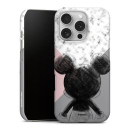 DeinDesign iPhone 16 Pro Handy Premium Case Smartphone Handyh&uuml;lle Schutzh&uuml;lle matt Marble Disney Mickey Mouse Premium Case
