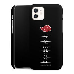 DeinDesign iPhone 12 mini Handy Premium Case Smartphone Handyh&uuml;lle Schutzh&uuml;lle matt Official Licensed Product Naruto Shippuden Akatsuki Premium Case