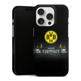 DeinDesign iPhone 15 Pro Handy Premium Case Smartphone Handyh&uuml;lle Schutzh&uuml;lle matt Borussia Dortmund Stadium Bvb Premium Case