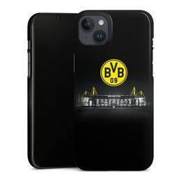 DeinDesign iPhone 14 Plus Handy Premium Case Smartphone Handyh&uuml;lle Schutzh&uuml;lle gl&auml;nzend Borussia Dortmund Stadium Bvb Premium Case