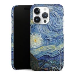 DeinDesign iPhone 14 Pro Handy Premium Case Smartphone Handyh&uuml;lle Schutzh&uuml;lle matt The Starry Night Kunst Premium Case