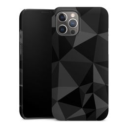 DeinDesign iPhone 12 Pro Max Handy Premium Case Smartphone Handyh&uuml;lle Schutzh&uuml;lle matt Abstract Muster Geometric Premium Case