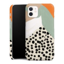 DeinDesign iPhone 12 mini Handy Premium Case Smartphone Handyh&uuml;lle Schutzh&uuml;lle gl&auml;nzend Abstract Boho Kunst Premium Case