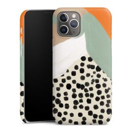 DeinDesign iPhone 12 Pro Handy Premium Case Smartphone Handyh&uuml;lle Schutzh&uuml;lle matt Abstract Boho Kunst Premium Case