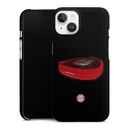 DeinDesign iPhone 14 Handy Premium Case Smartphone Handyh&uuml;lle Schutzh&uuml;lle matt Fc Bayern M&uuml;nchen Fcb Official Licensed Product Stadium Premium Case