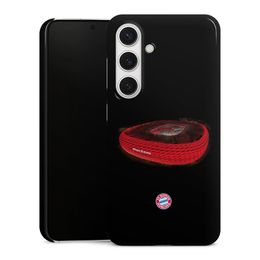 DeinDesign Galaxy S24 Handy Premium Case Smartphone Handyh&uuml;lle Schutzh&uuml;lle gl&auml;nzend Fc Bayern M&uuml;nchen Fcb Official Licensed Product Stadium Premium Case